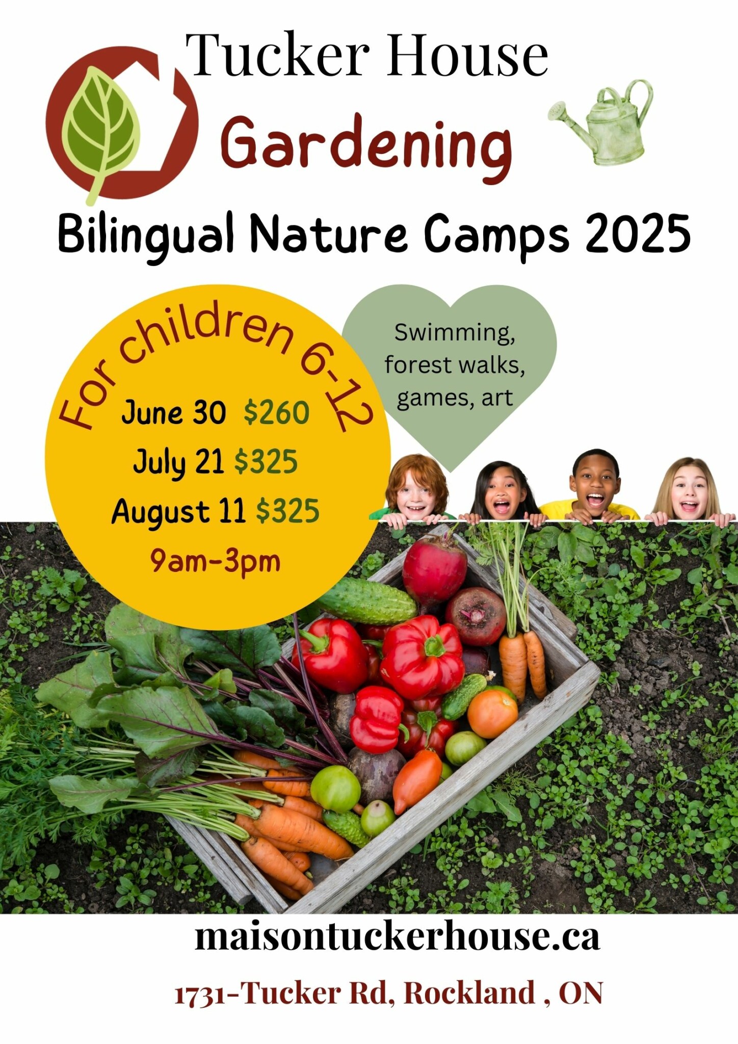 Bilingual Summer Camps Rockland | For Kids 6-12 | Tucker House
